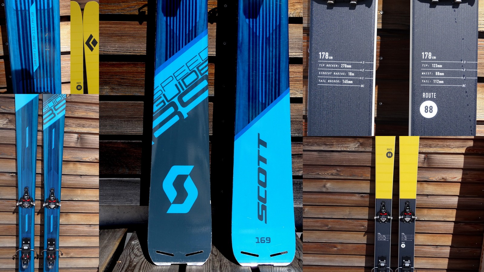 Scott SPEEDGUIDE 89 und Black Diamond ROUTE 88 im Test mit der Fritschi ...