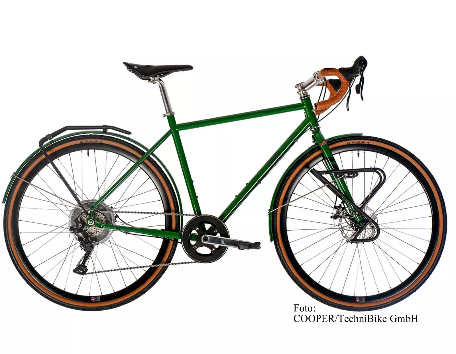 COOPER CR 7E, klassischer Randonneur mit e-Antrieb – Berg & Tal