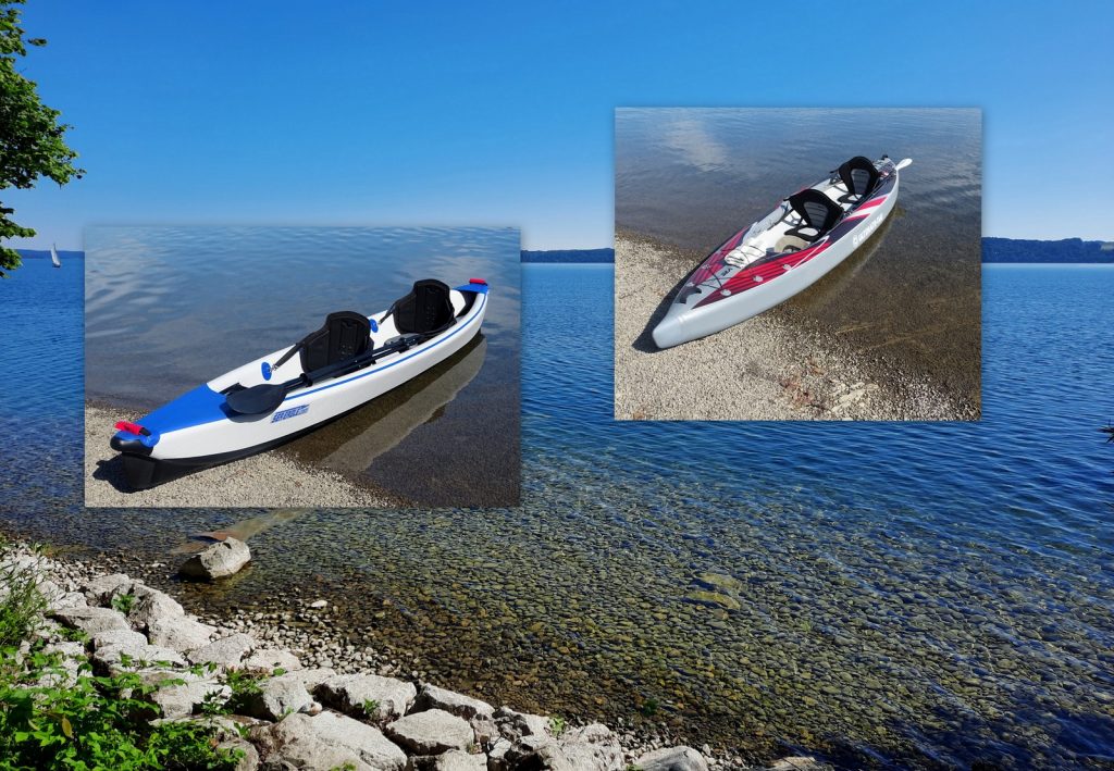 Drop-Stitch Kajaks – Berg & Tal