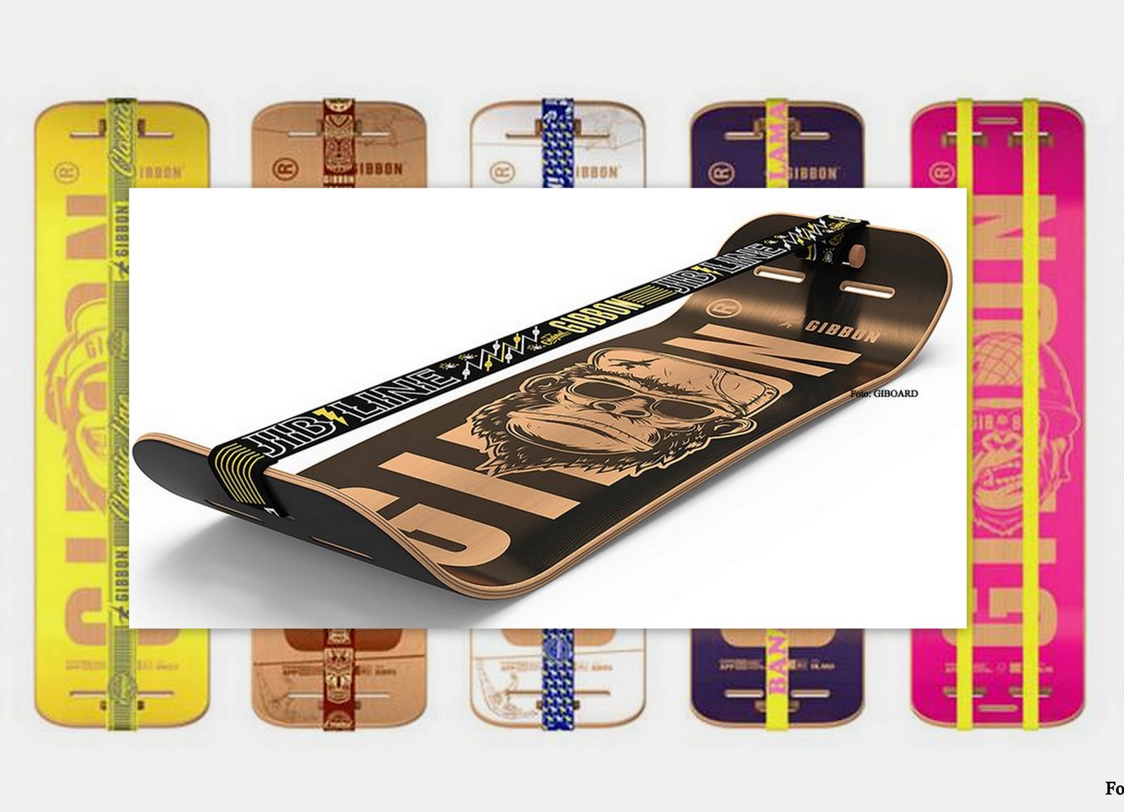 GIBOARD – die Slackline fürs Wohnzimmer – Berg & Tal